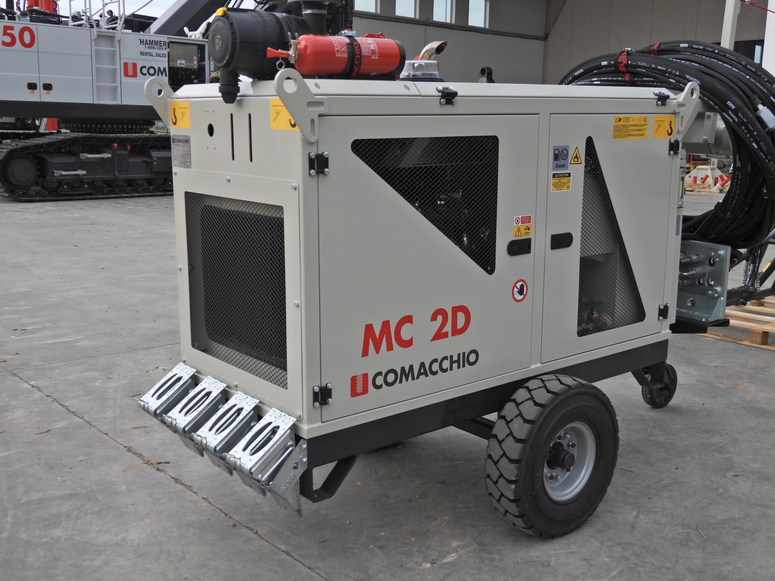 2025 Comacchio MC2D Skid Mounted Version – Caisson Consultant